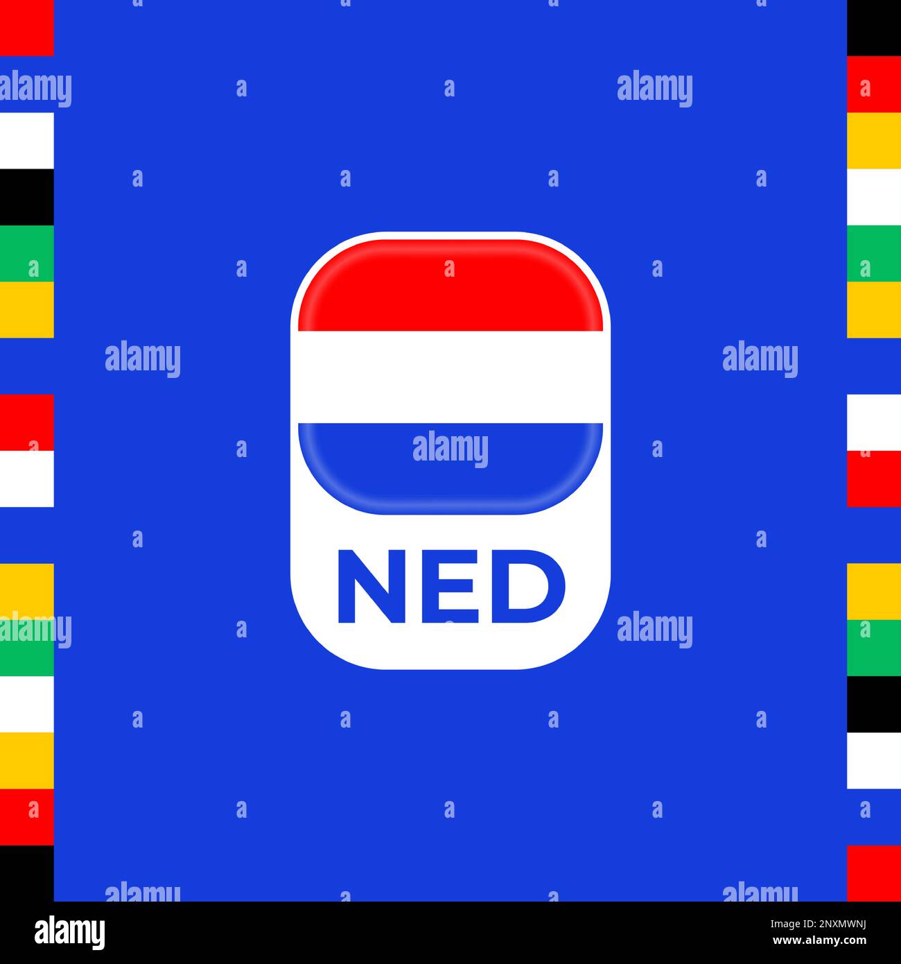 netherlands flag football 2024 tournament Stock Vector Image & Art - Alamy