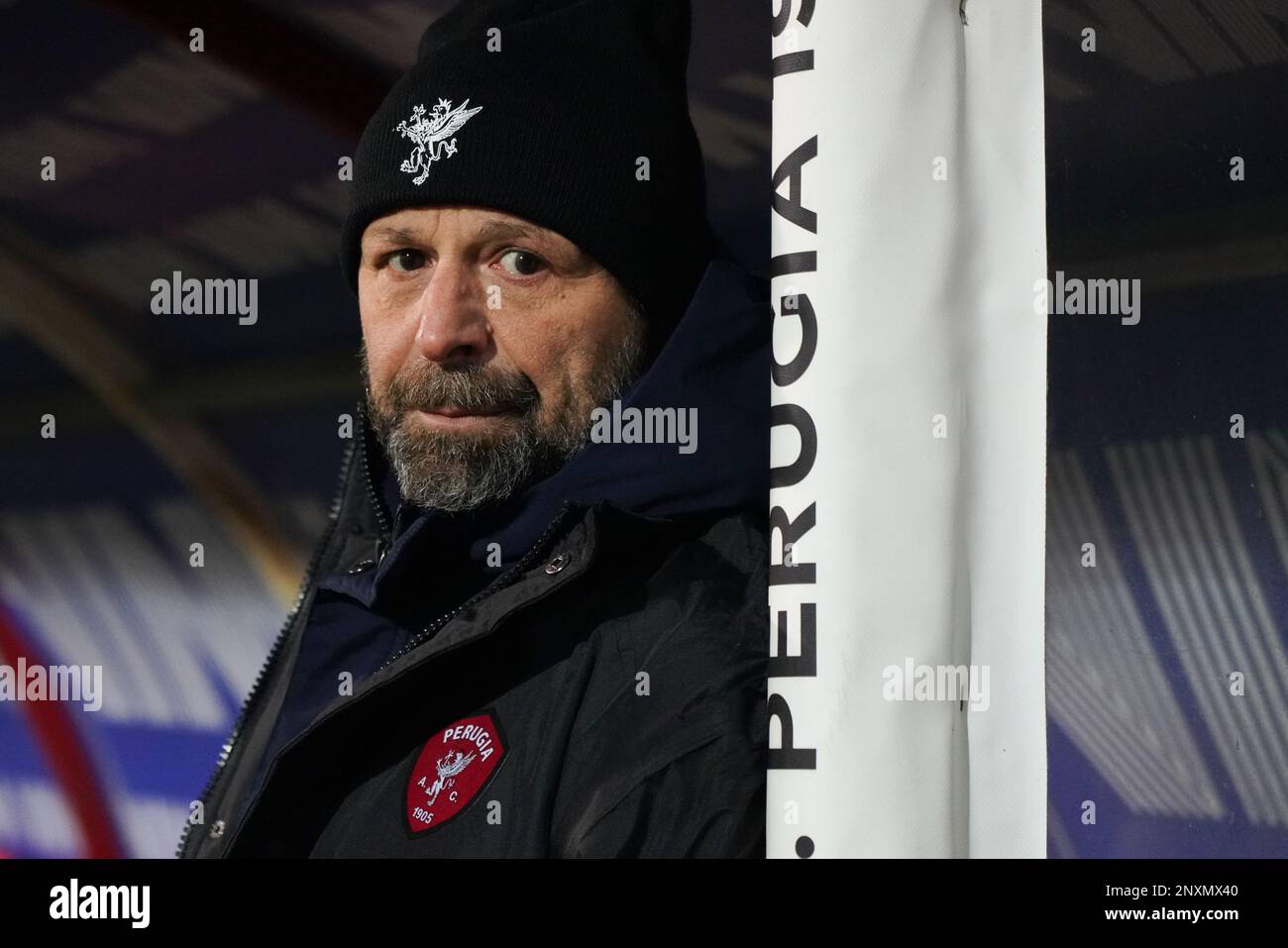 Perugia, Italy. 01st Mar, 2023. massimiliano santopadre (presidente ...