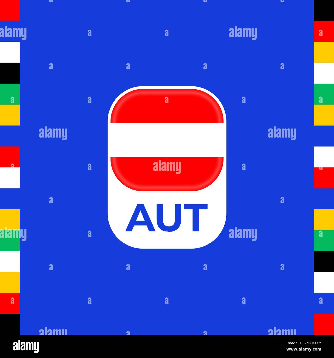 austria flag football 2024 tournament Stock Vector Image & Art - Alamy