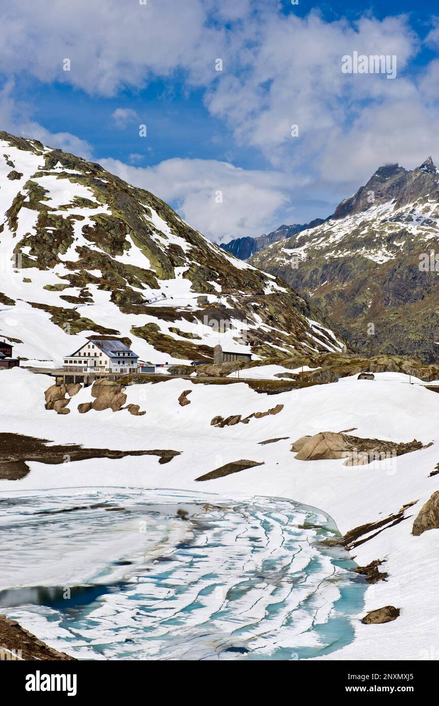 Swiss alps grimselsee canton hi-res stock photography and images - Alamy