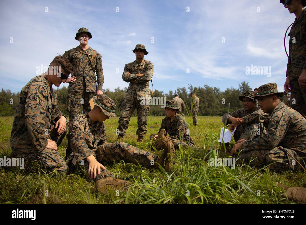 U.S. Marines with Marine Air Control Squadron 4, Marine Air Control ...