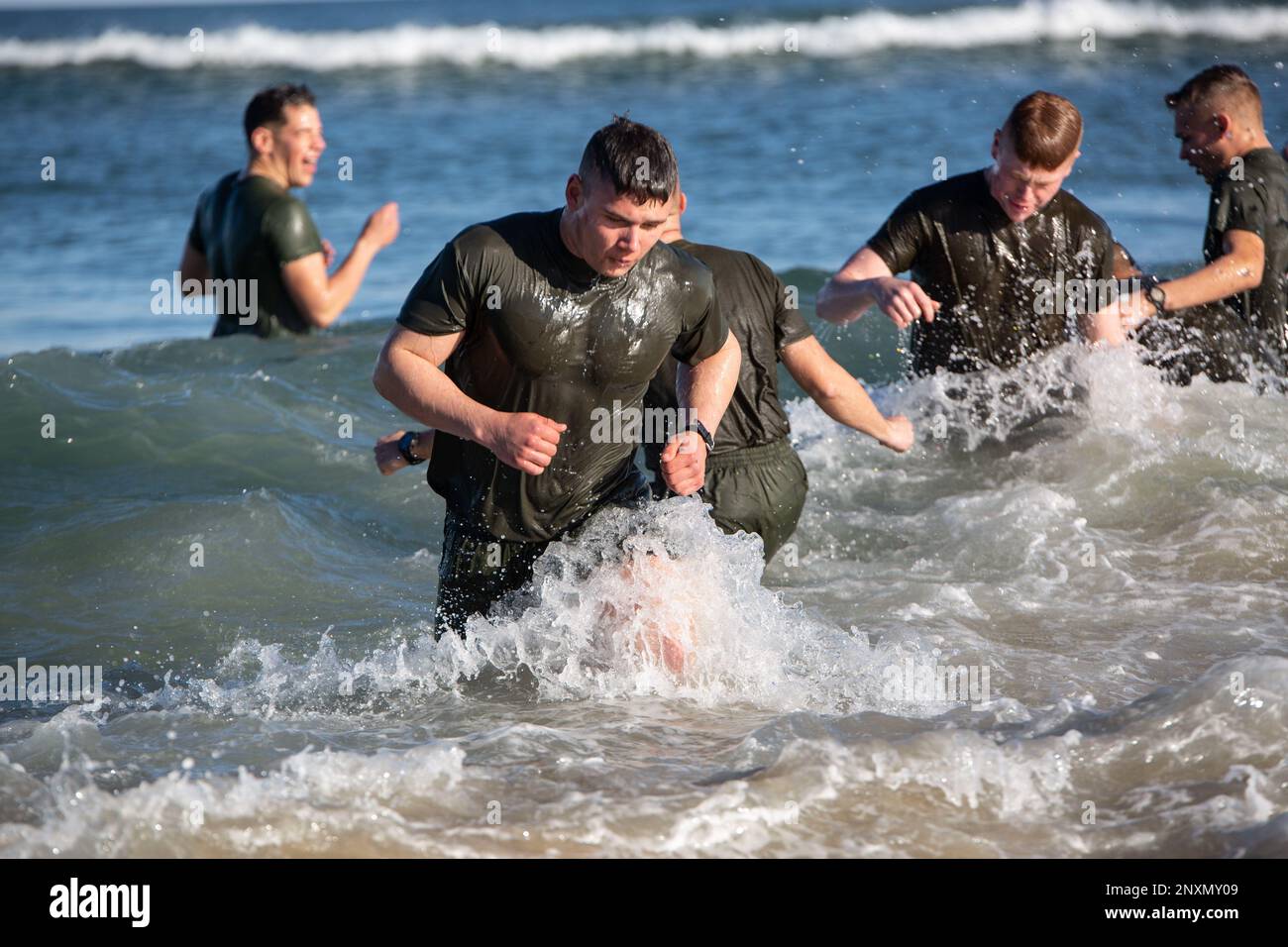 U.S. Marines with Marine Corps Detachment Training Command, Dam Neck ...