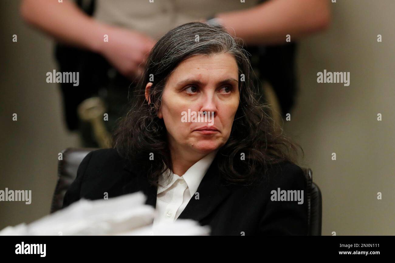 Louise Turpin appears in court in Riverside, Calif., Wednesday, Jan. 24 ...