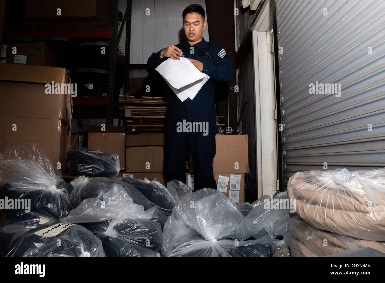 NORFOLK (January 9, 2023) – Logistics Specialist Third Class Joshua ...