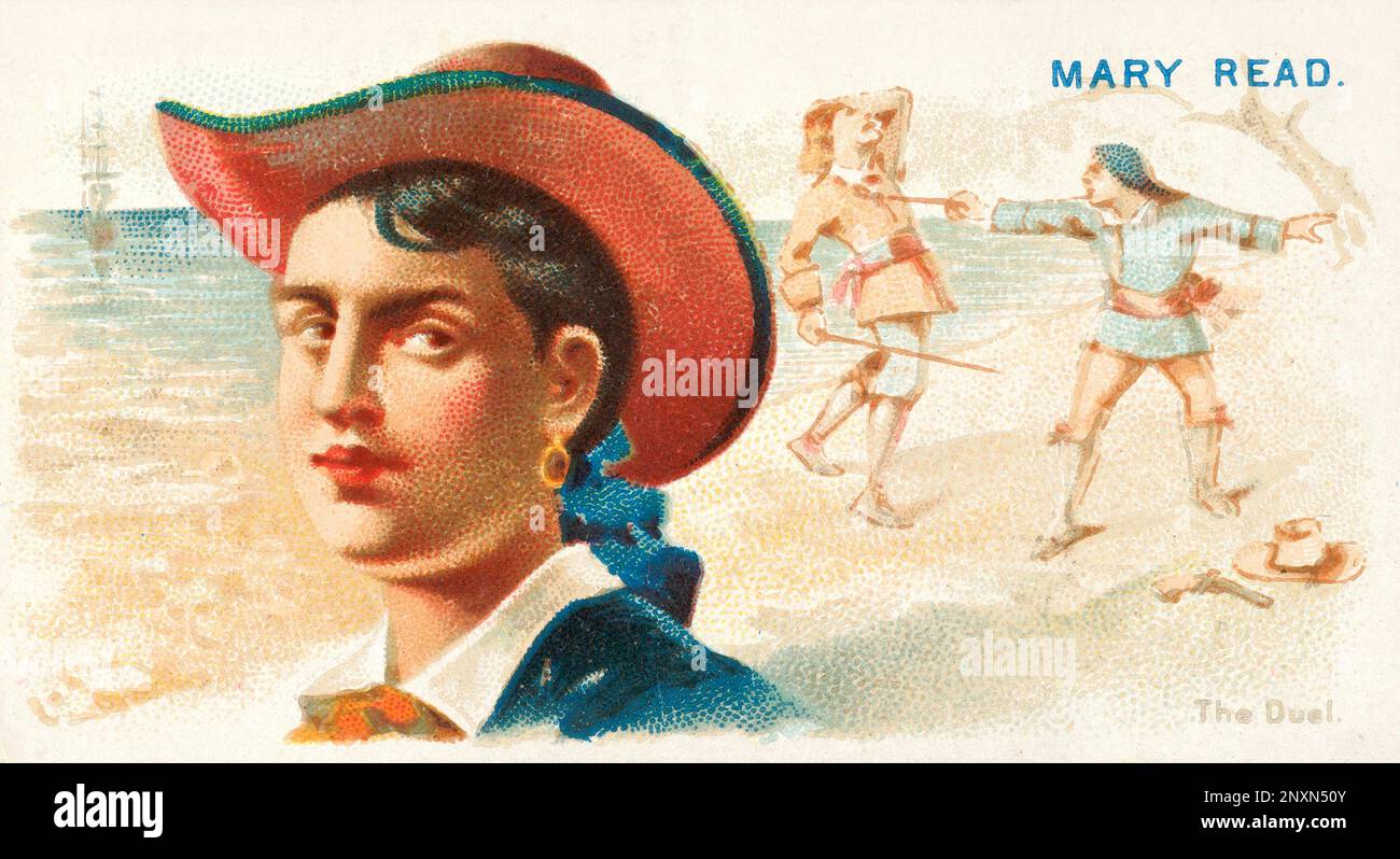 Mary Read, The Duel, from the Pirates of the Spanish Main series for ...