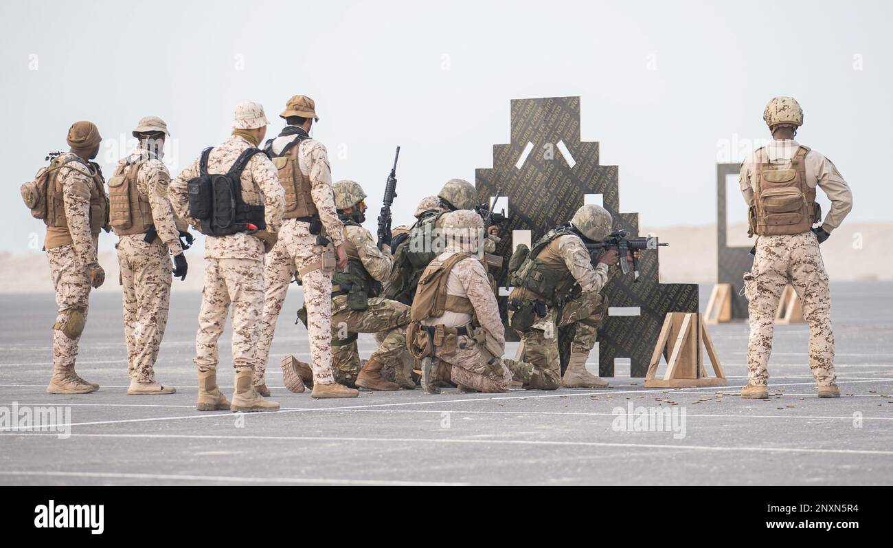 BAHRAIN (January 16, 2023) – U.S. Marines assigned to Fleet Anti ...