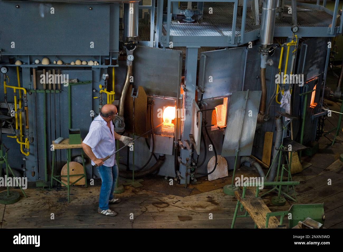 Switzerland, Canton Nidwalden, Hergiswil, Glasi glassware Stock Photo ...
