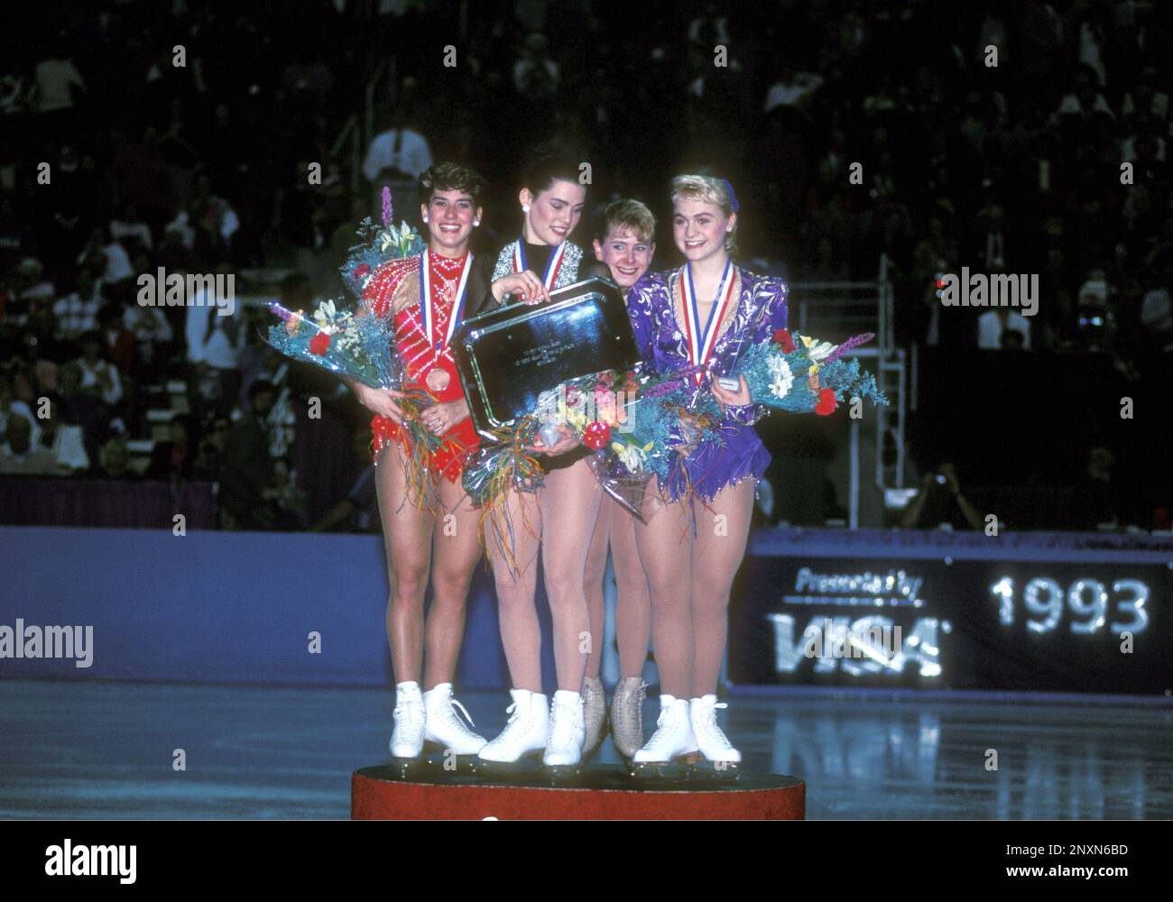 Winner's platform at 1993 United States Figure Skating Championships ...