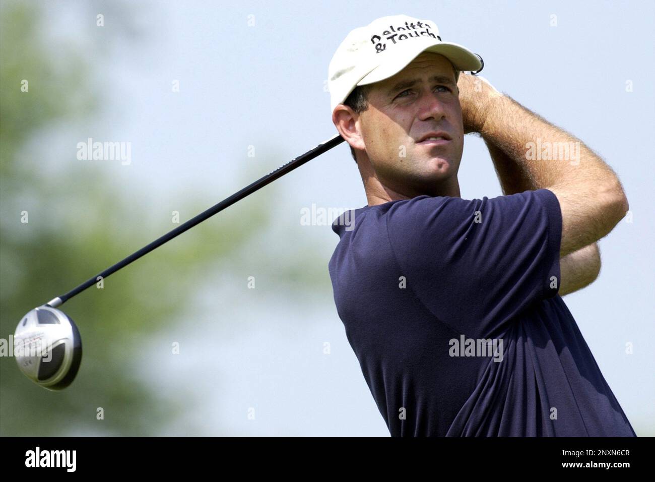 Stuart Cink in the first round of the U.S. Open follows a drive at ...