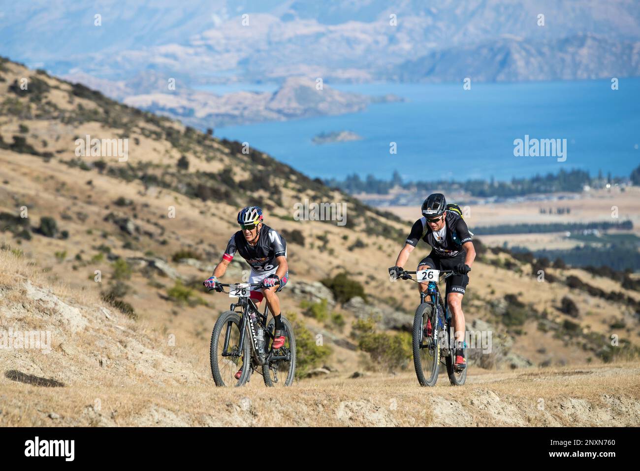 Braden Currie and Dougal Allan lead on the mtb stage at Red Bull ...