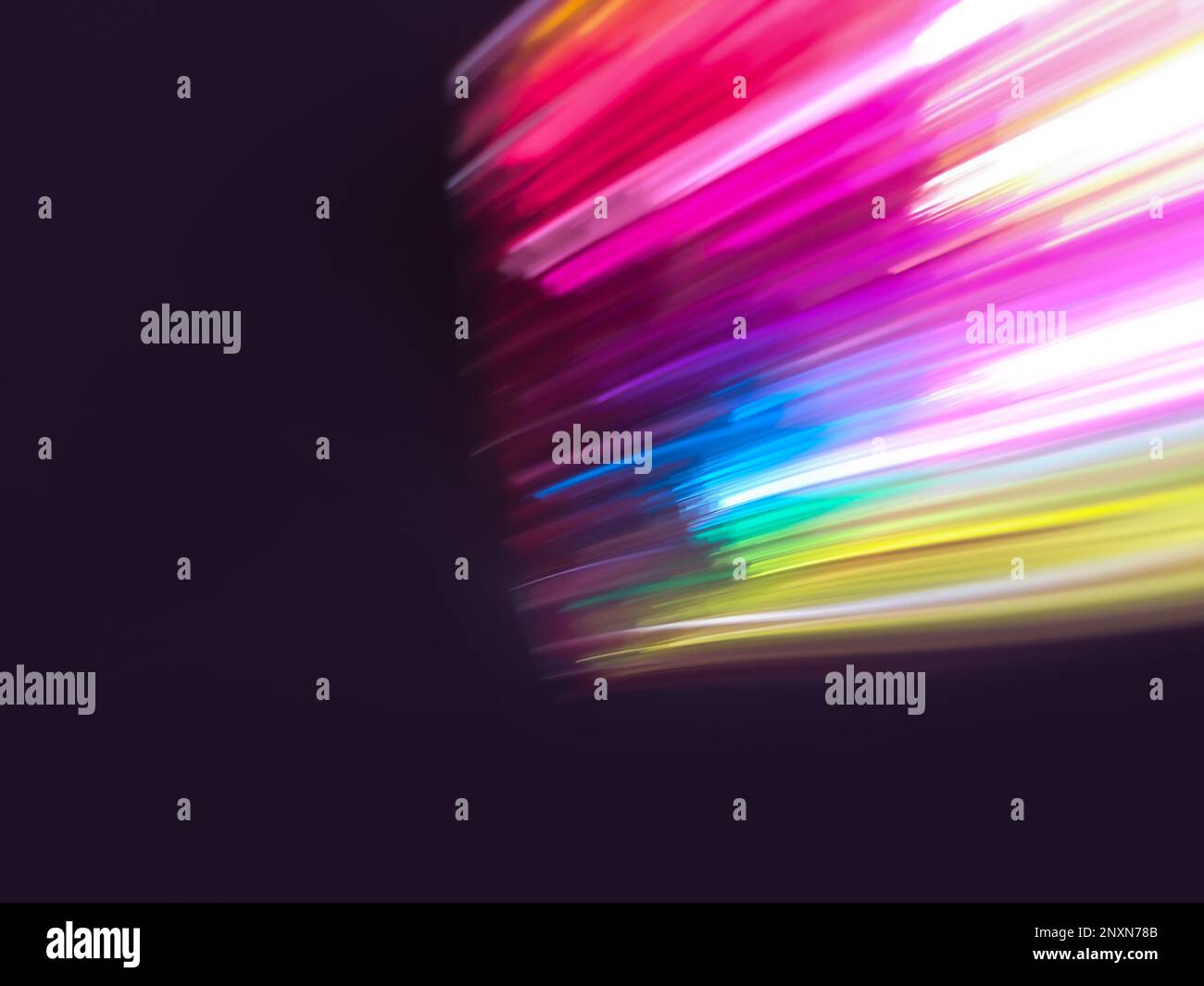 Spaceship interior defocused lights for background usage Stock Photo ...