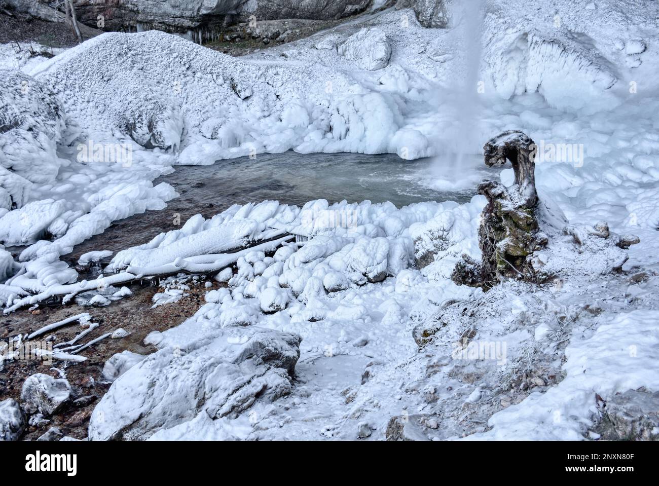 Wildensteiner Wasserfall, Kärnten, Gallizien, Freifallend, Wasserfall ...