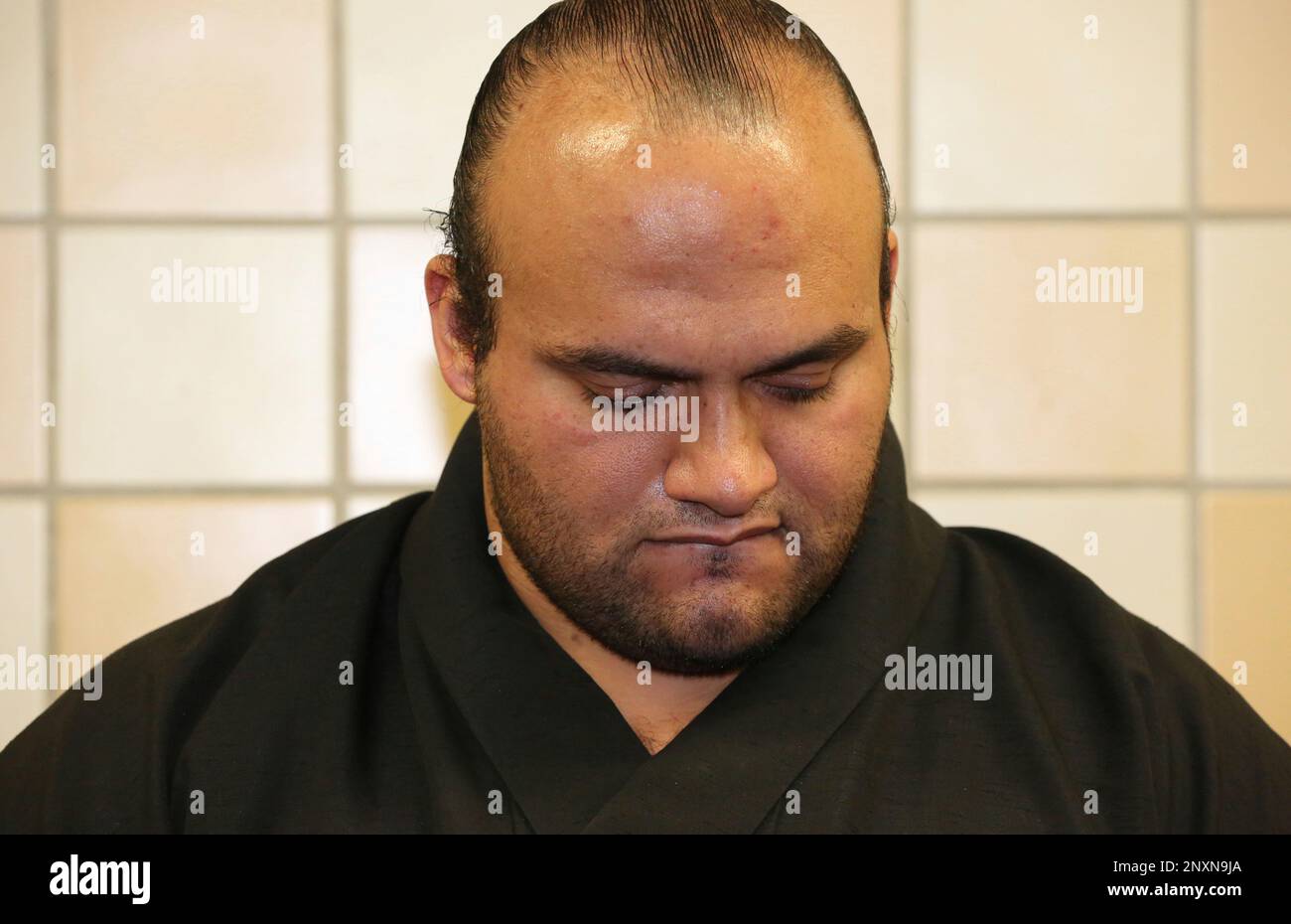 Egyptian Juyo Sumo Wrestler Osunaarashi, real name:Abdelrahman Alaa ...