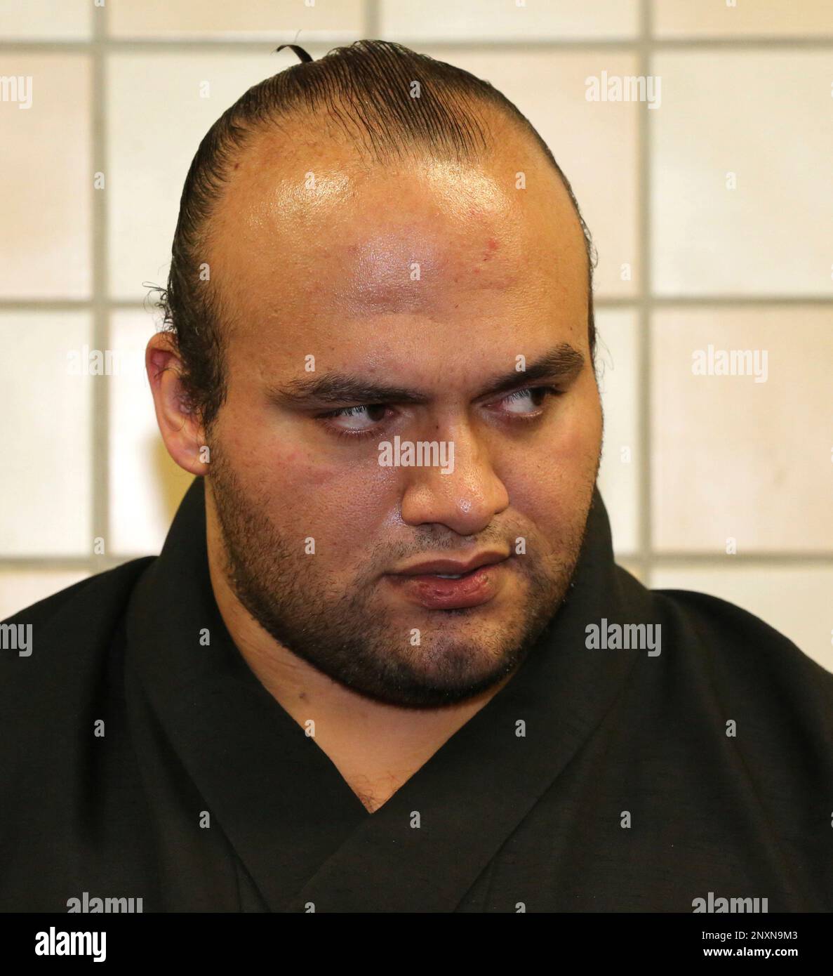 Egyptian Juyo Sumo Wrestler Osunaarashi, real name:Abdelrahman Alaa ...