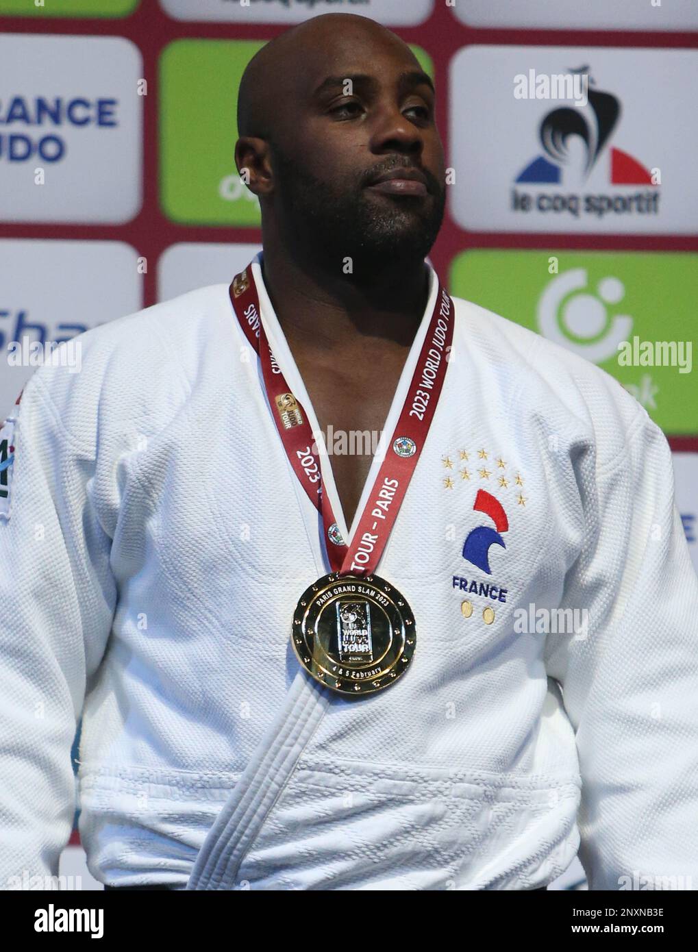 RINER TEDDY of FRANCE during of the Judo Paris Grand Slam 2023 on ...