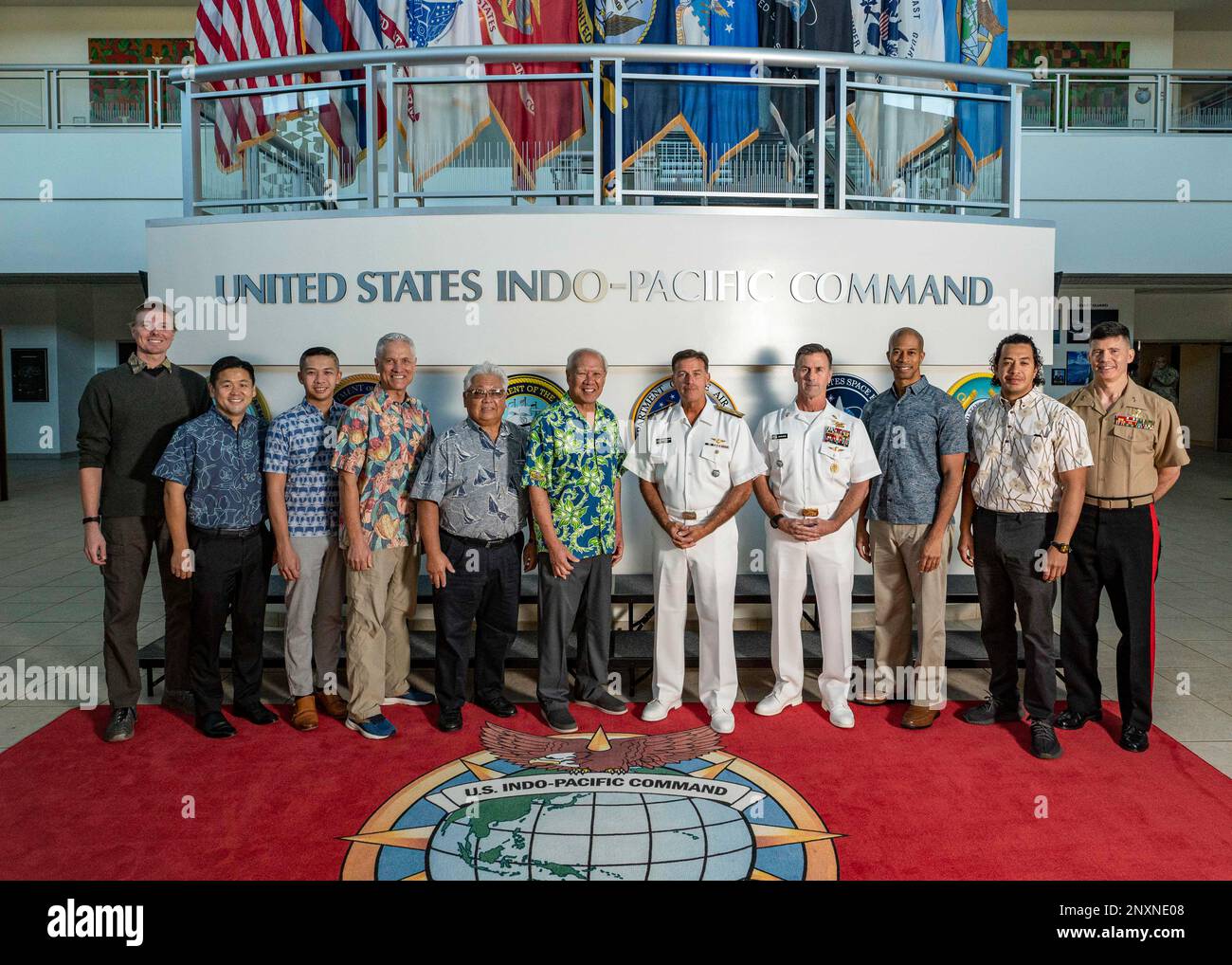 CAMP H.M. SMITH, Hawaii (Jan. 12, 2023) Adm. John C. Aquilino, Commander of U.S. Indo-Pacific ...