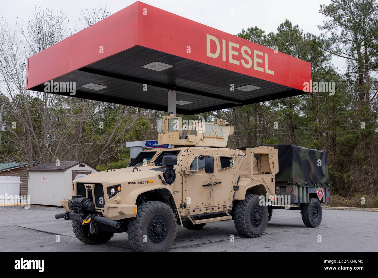 U.S. Marines with Combat Logistics Battalion (CLB) 8, Combat Logistics ...