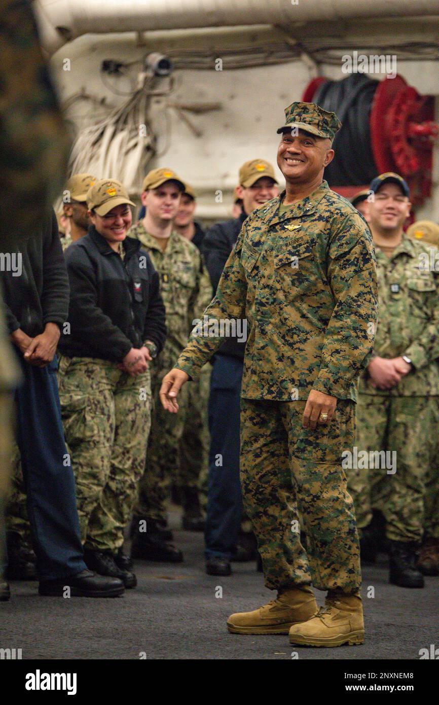 U.S. Marine Corps Lt. Gen. Brian W. Cavanaugh, the commanding general ...