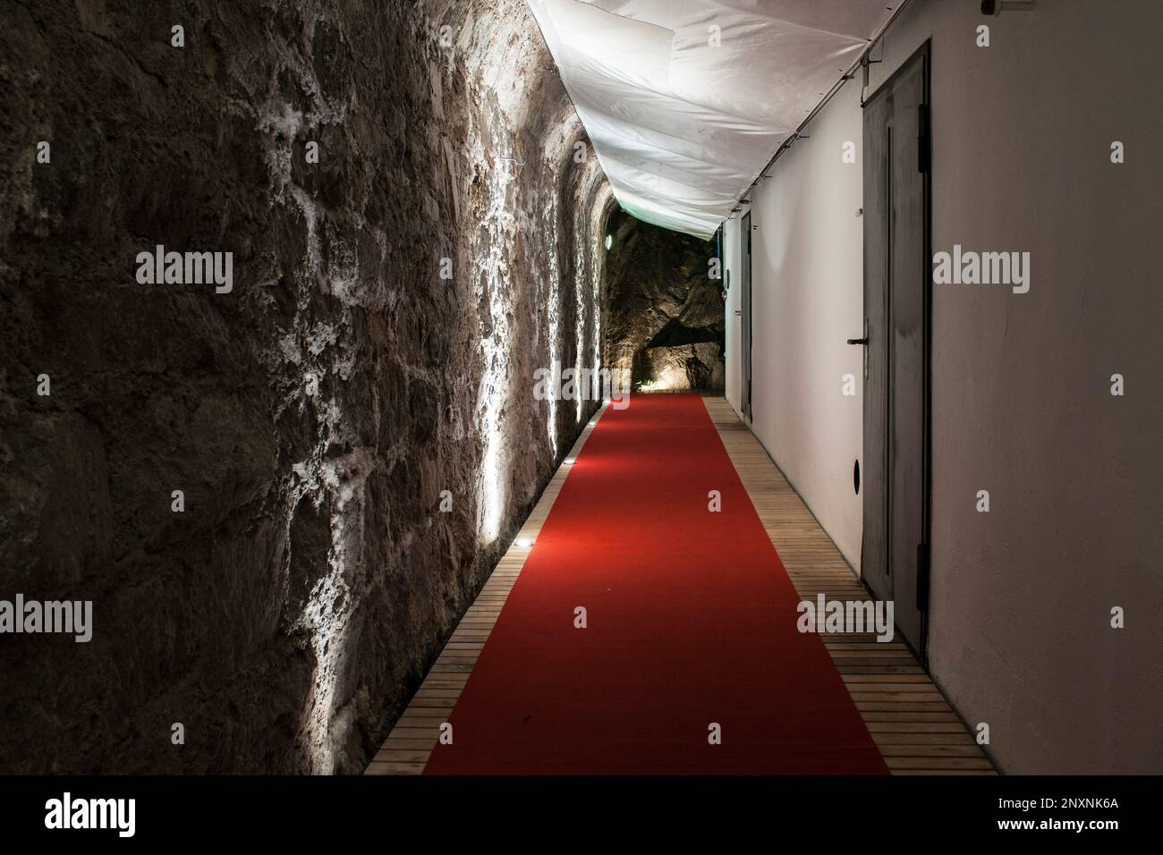 Switzerland, Gotthard pass, La Claustra hotel Stock Photo - Alamy