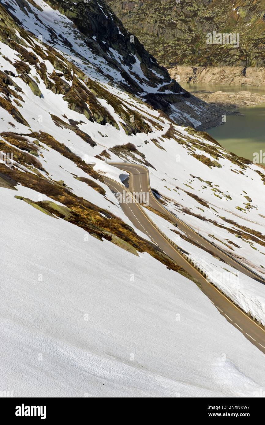 Grimsel pass, Switzerland Stock Photo - Alamy