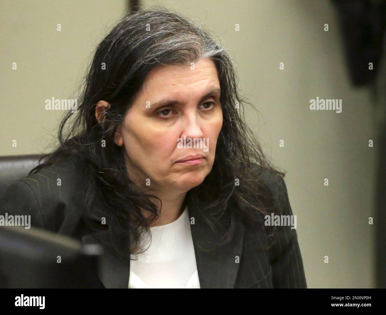 Louise Anna Turpin and her husband David Allen Turpin appear in court ...