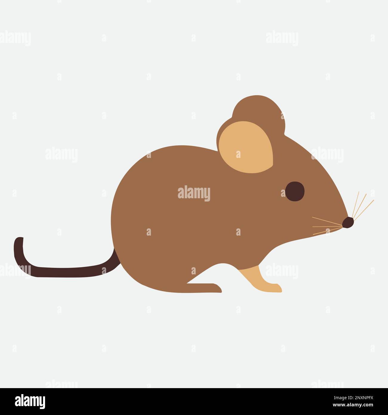 Mouse icon, rat, mice thin line symbols for web and mobile phone Stock ...