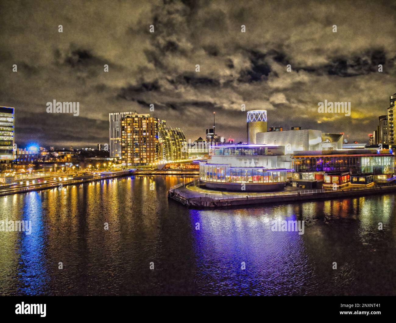 Media City, Manchester Stock Photo - Alamy