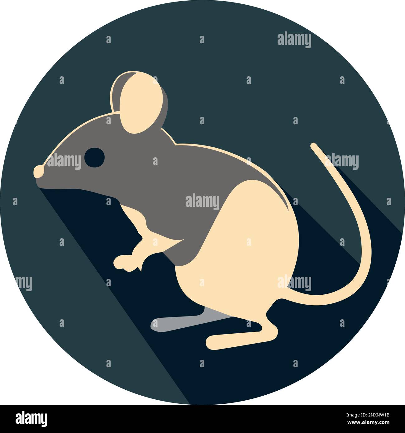 mouse icon, rat, mice thin line symbols for web and mobile phone on ...
