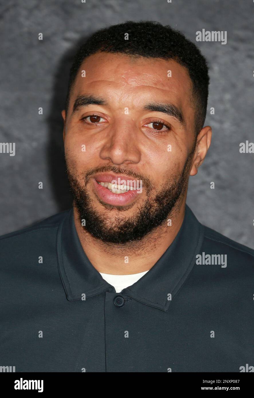 Troy Deeney arrives at the global premiere of "Luther: The Fallen Sun ...