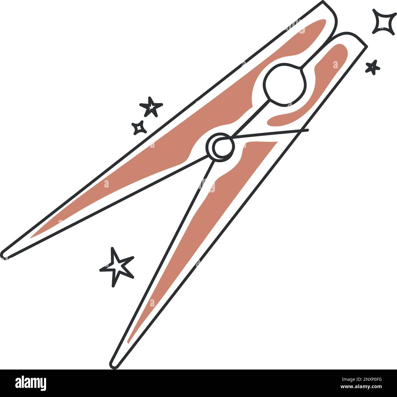 cloth clip design Stock Vector Image & Art - Alamy