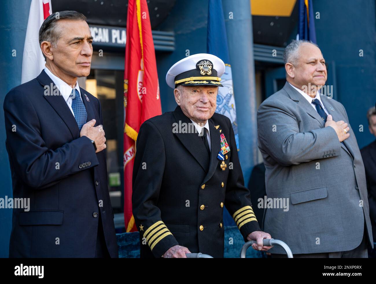 SAN DIEGO (Jan. 20, 2023) — U.S. Rep Darrell Issa, retired U.S. Navy ...