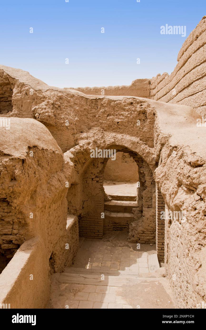 Asia, Iran, Meybod, Narin Qal'eh castle Stock Photo - Alamy