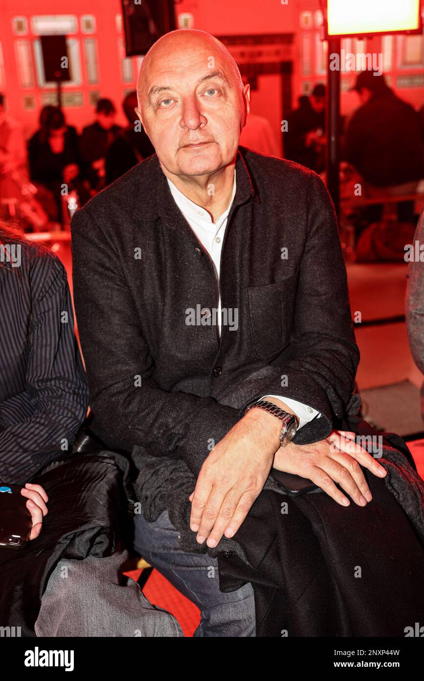 Pascal Morand attends the Victoria/Tomas show during Paris Fashion Week ...