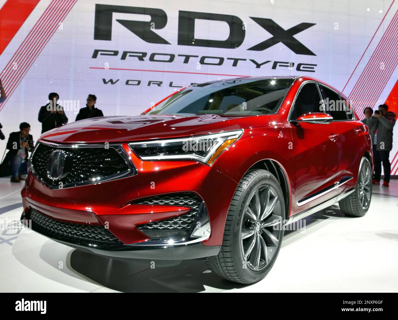 Honda unveils Acura RDX Prototype during the North American ...