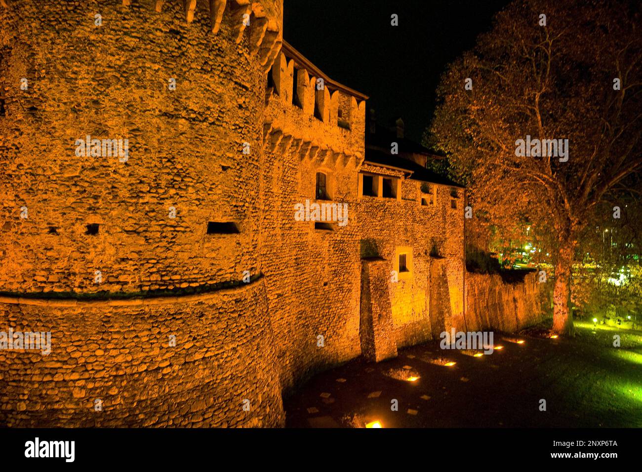 Visconteo castle, Locarno, Canton Ticino, Switzerland Stock Photo - Alamy