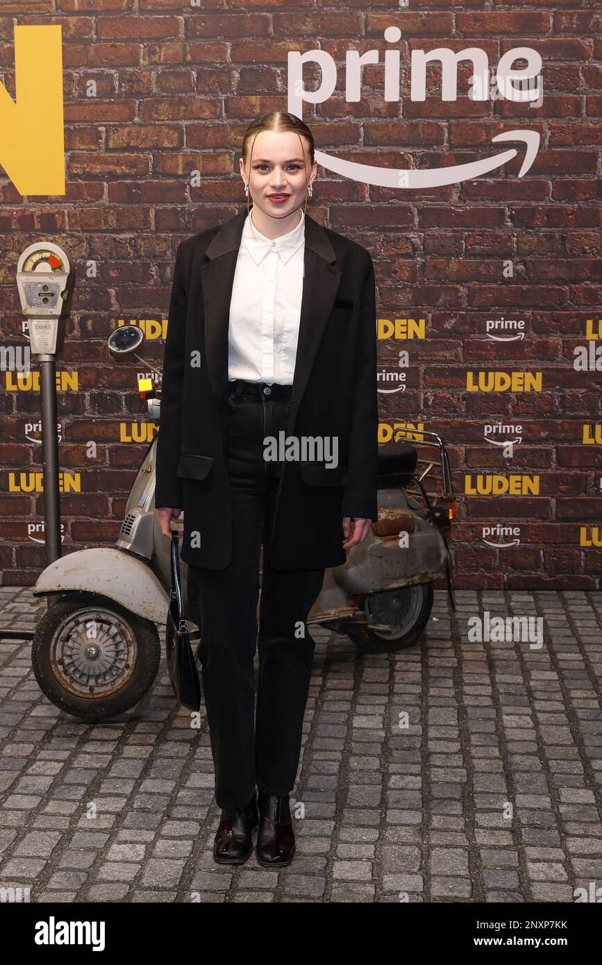 Berlin, Germany. 01st Mar, 2023. Luna Wedler comes to the premiere of ...