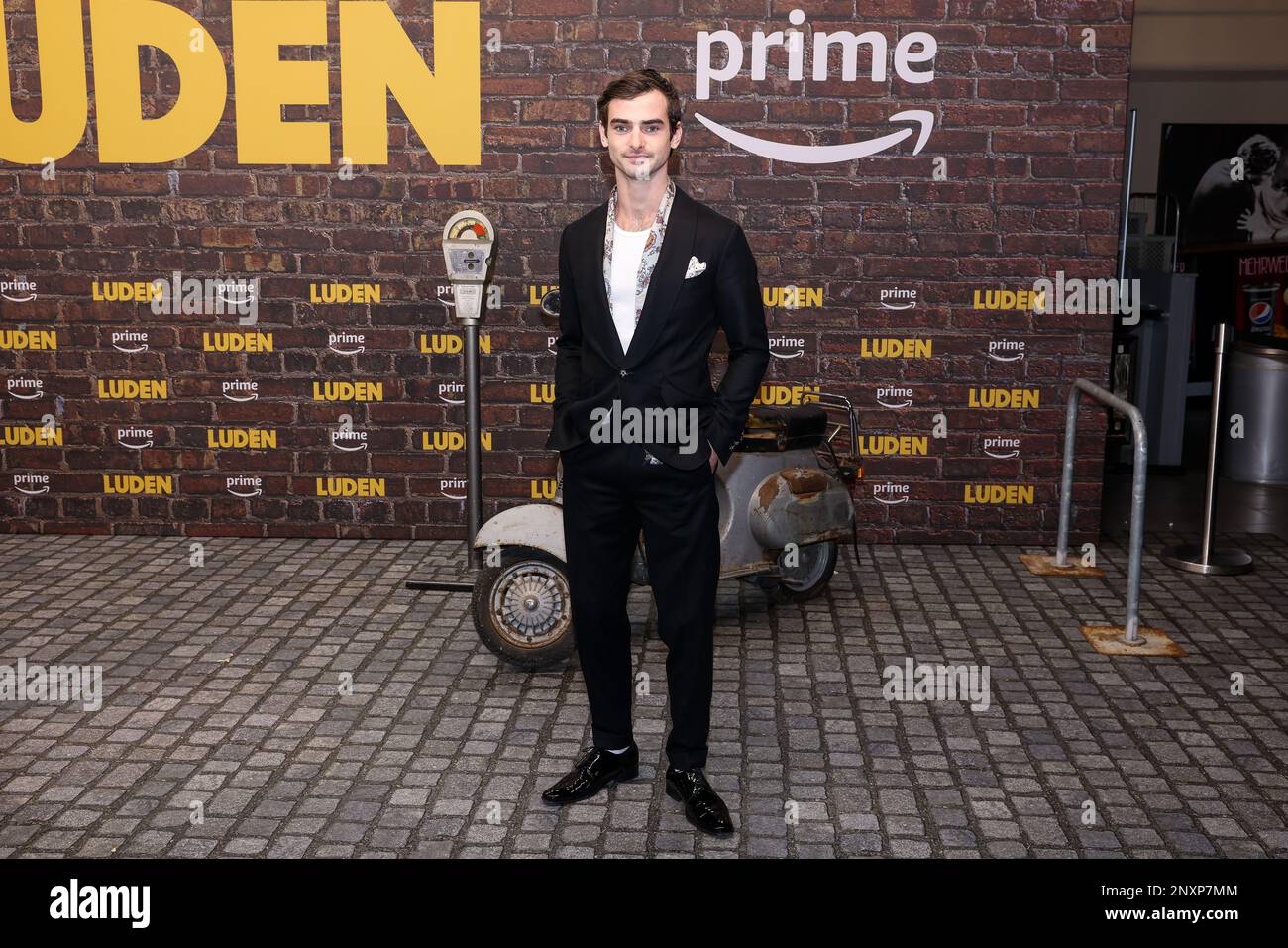Berlin, Germany. 01st Mar, 2023. Aaron Hilmer comes to the premiere of ...