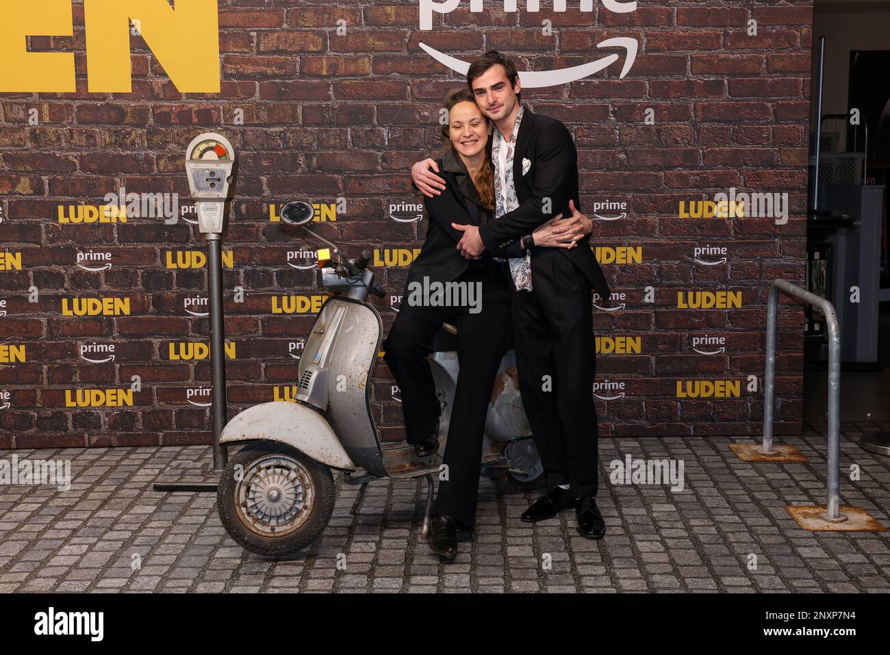 Berlin, Germany. 01st Mar, 2023. Jeanette Hain and Aaron Hilmer come to ...