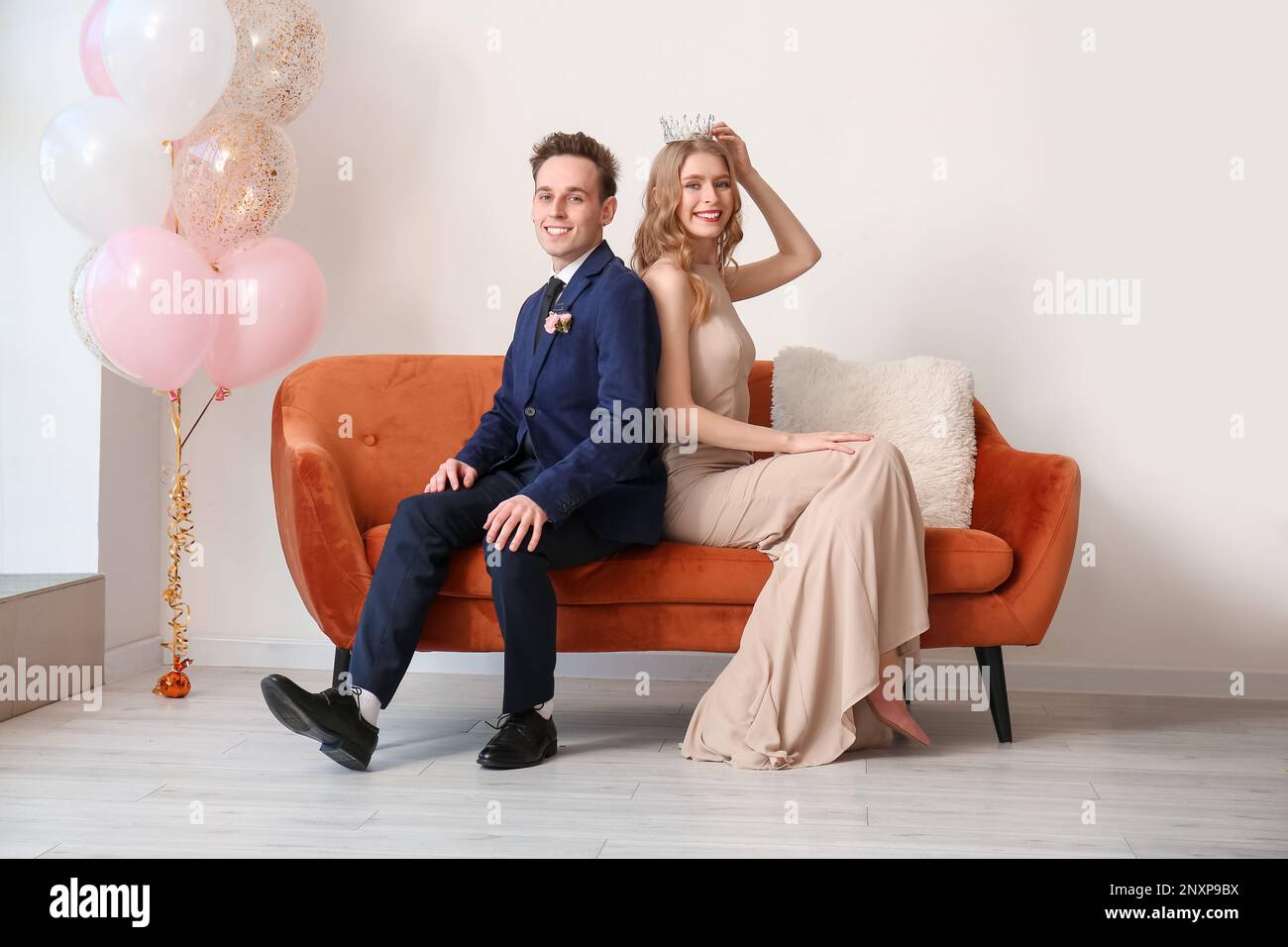 Boy girl sitting dance hi-res stock photography and images - Alamy