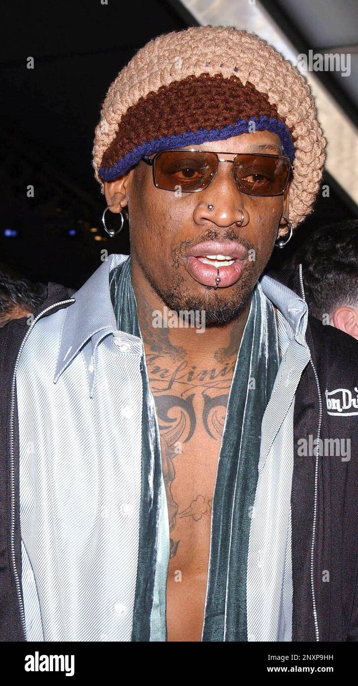 File Photo by: Walter Weissman/STAR MAX/IPx20052/7/05Dennis Rodman at a ...
