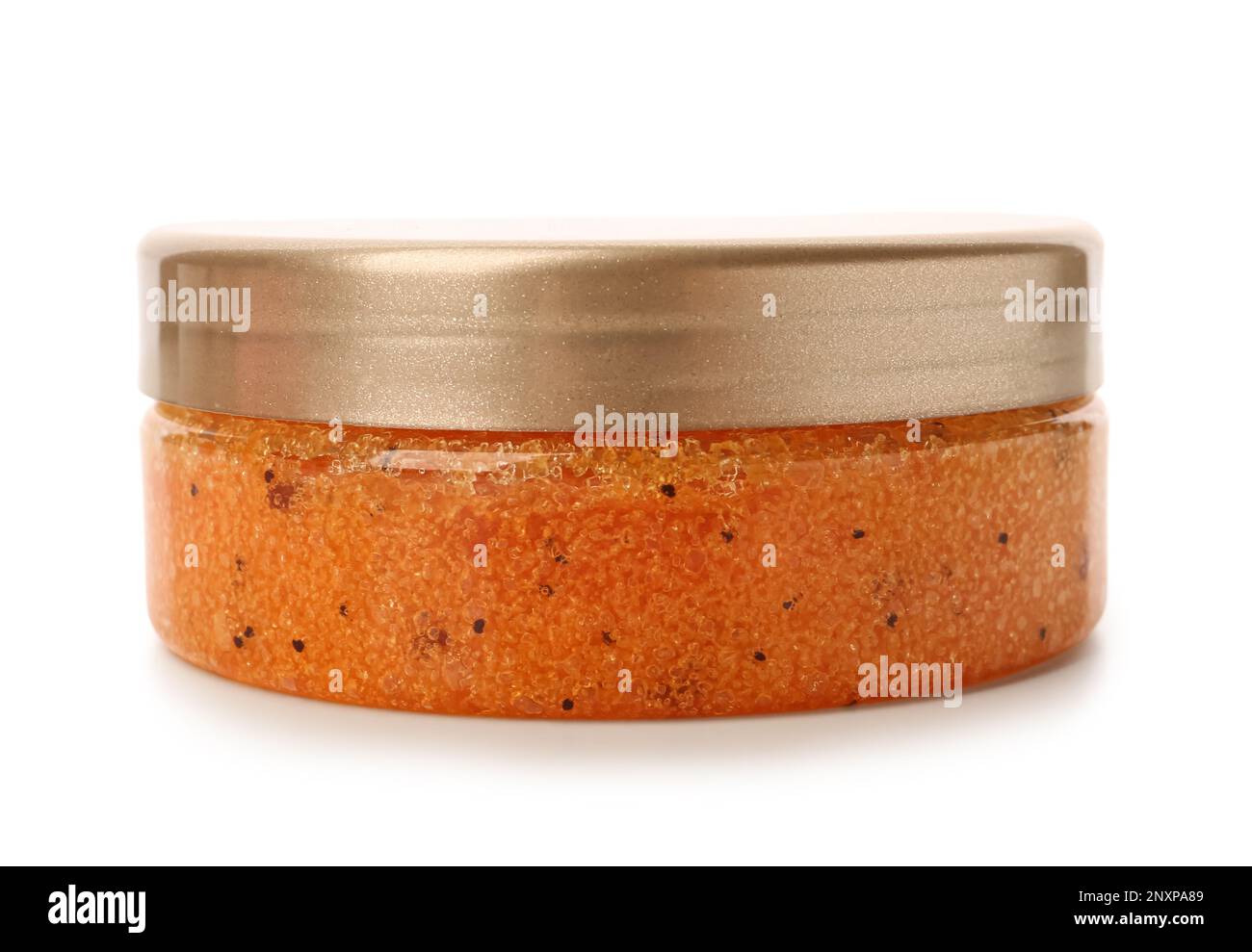 Natural body scrub jar Cut Out Stock Images & Pictures - Alamy