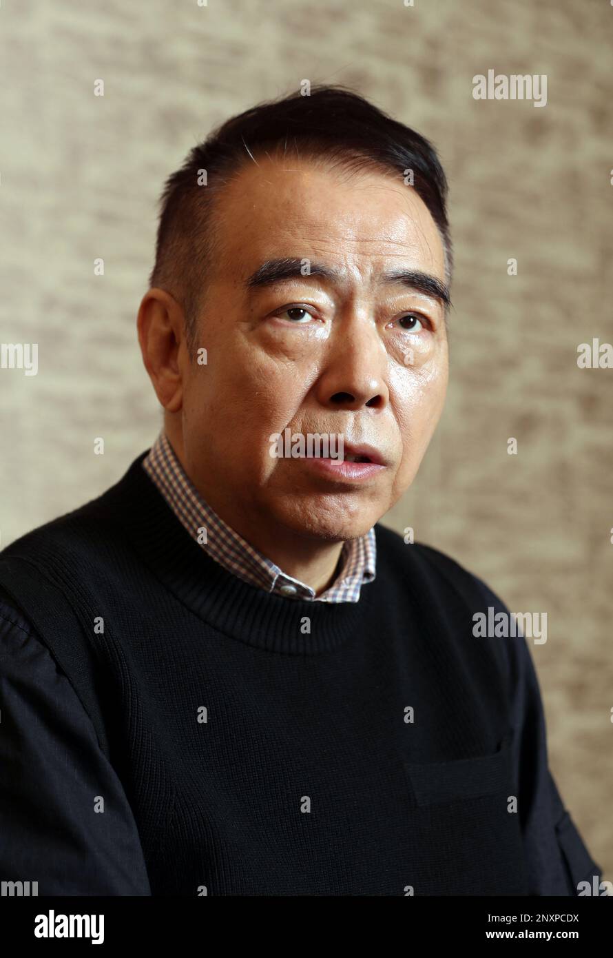 China's Film director Chen Kaige speaks during an interview in Tokyo on ...