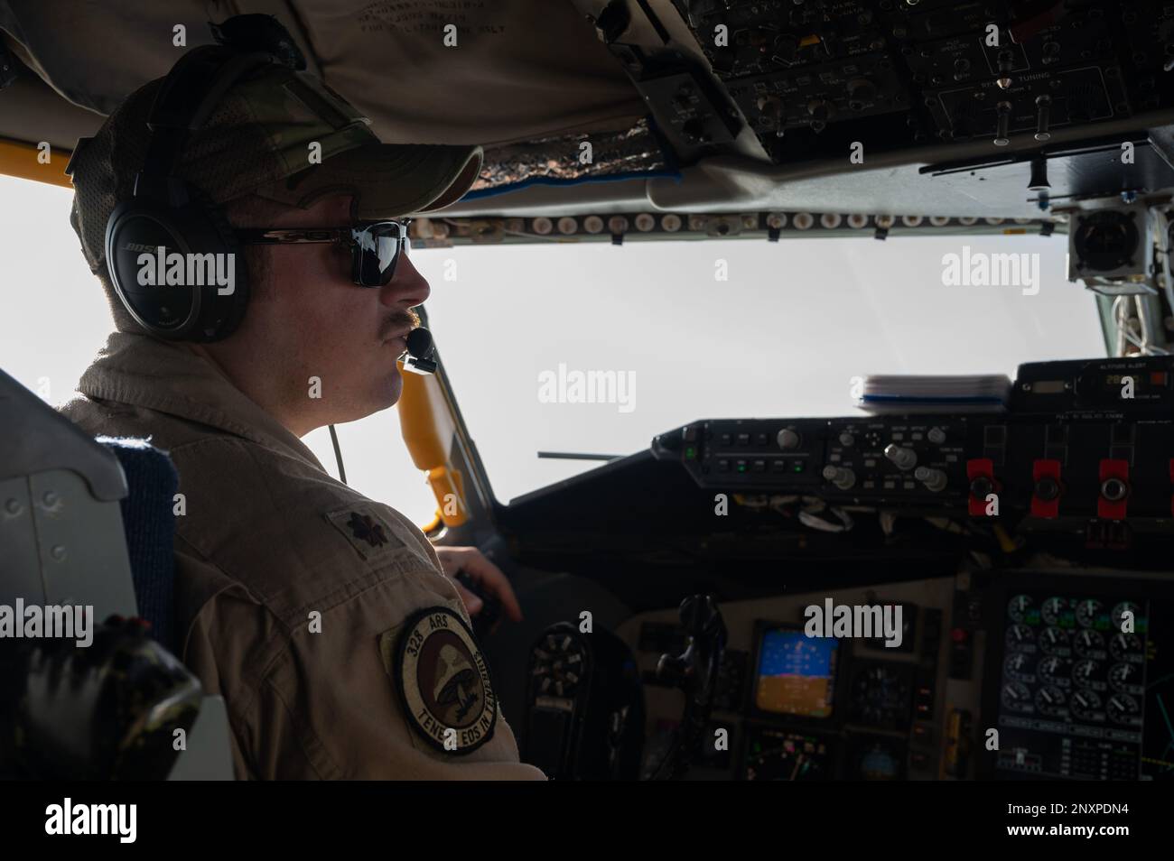 U.S. Air Force Maj. Sean Meagher, 91st Expeditionary Air Refueling ...