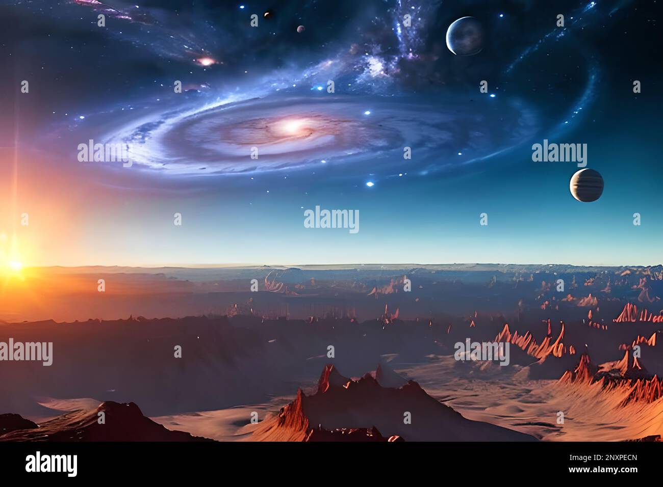 Celestial theme hi-res stock photography and images - Alamy