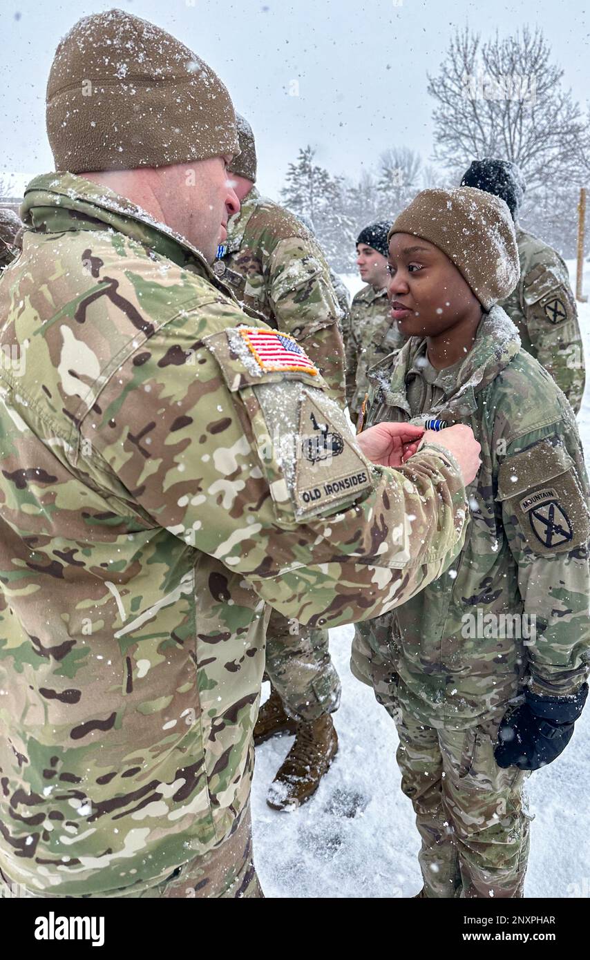 Lt. Col. Russell Lemler, battalion commander, and Command Sgt. Maj ...