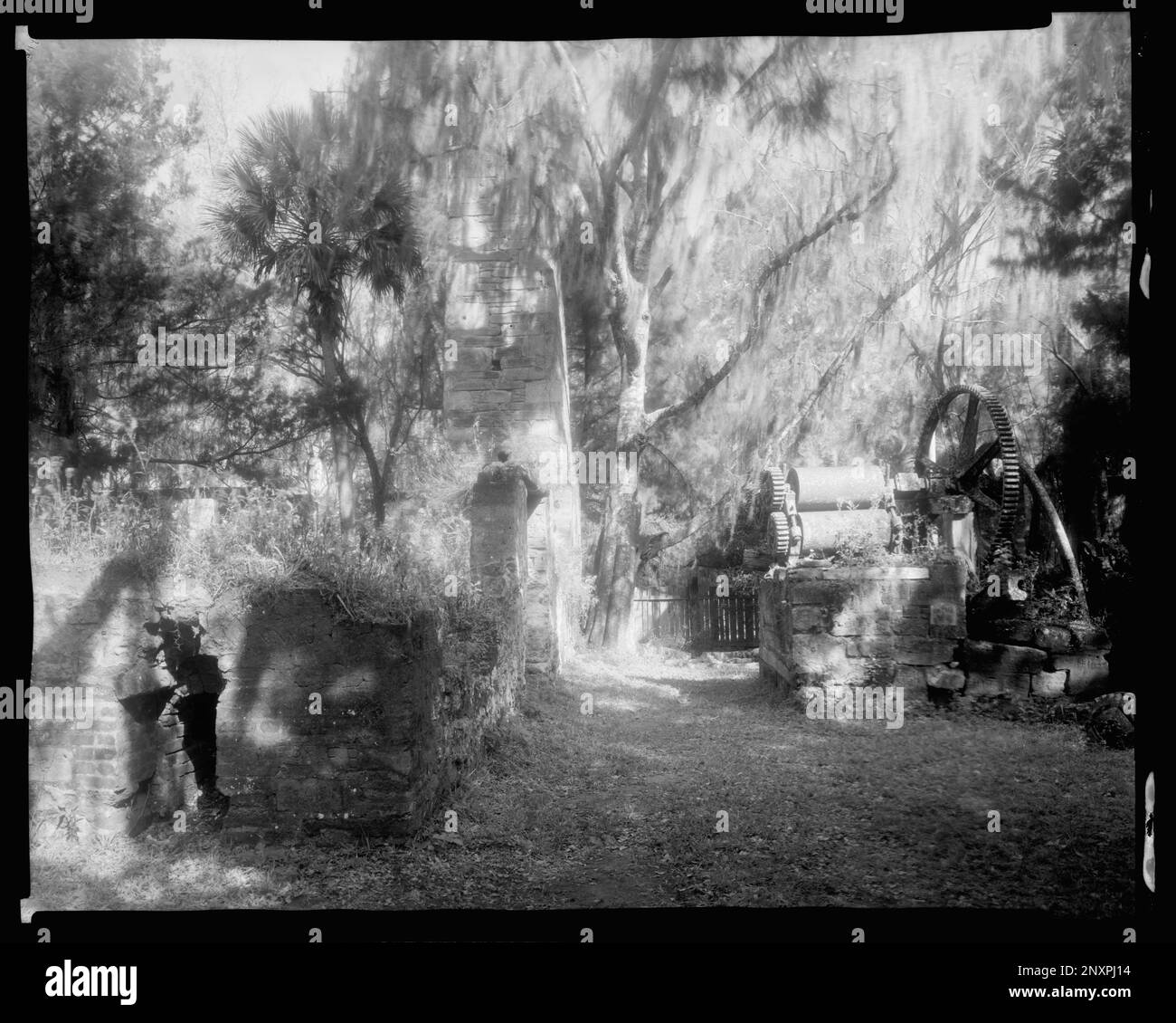 Ruins of Sugar Mill, New Symrna, Volusia County, Florida. Carnegie ...