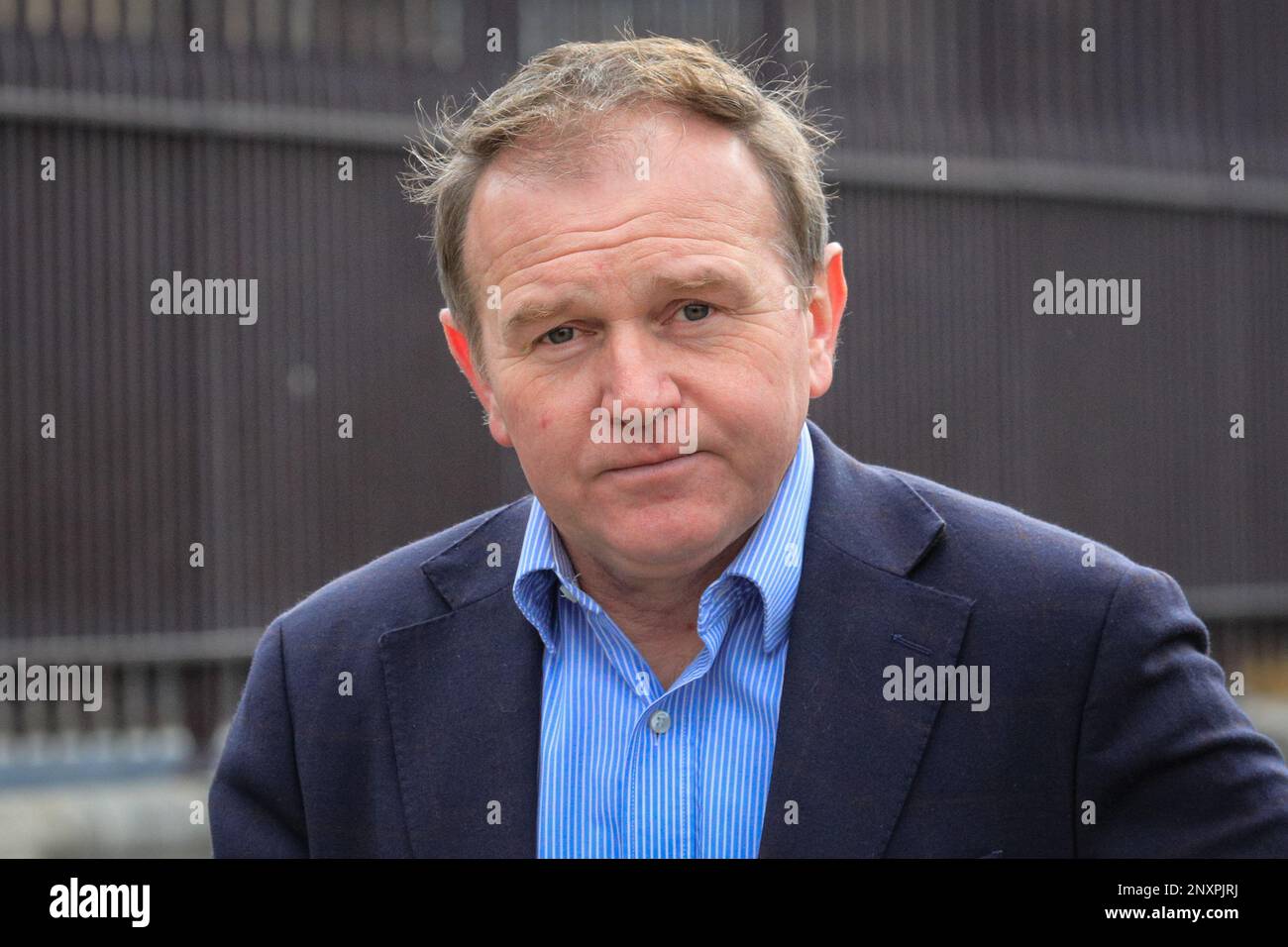 London, UK. 01st Mar, 2023. George Eustice, MP, former Secretary of ...