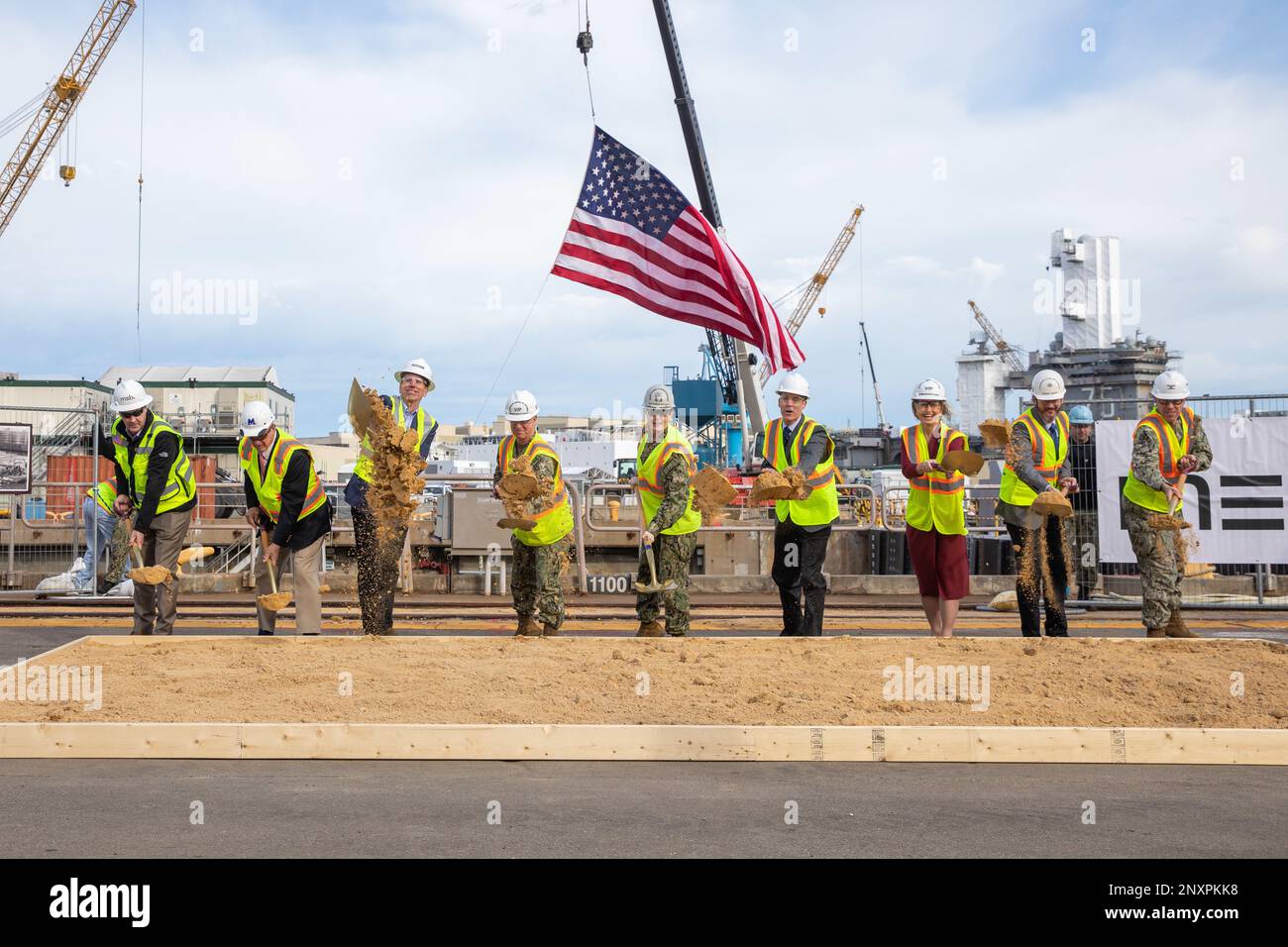 Norfolk Naval Shipyard (NNSY) broke ground for the renovation of its ...