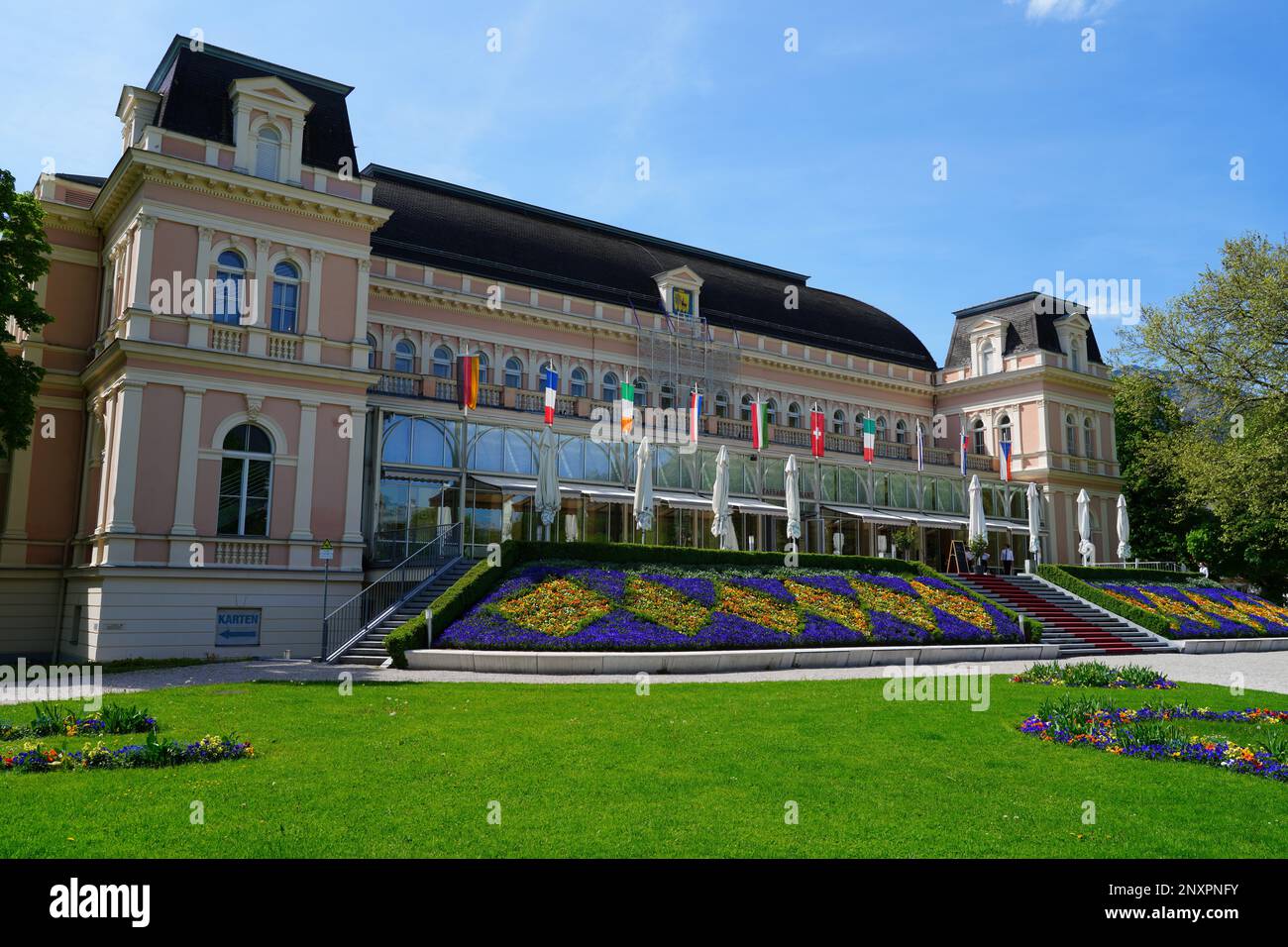 BAD ISCHL, AUSTRIA –11 MAY 2022- View of Bad Ischl, a spa town in the ...