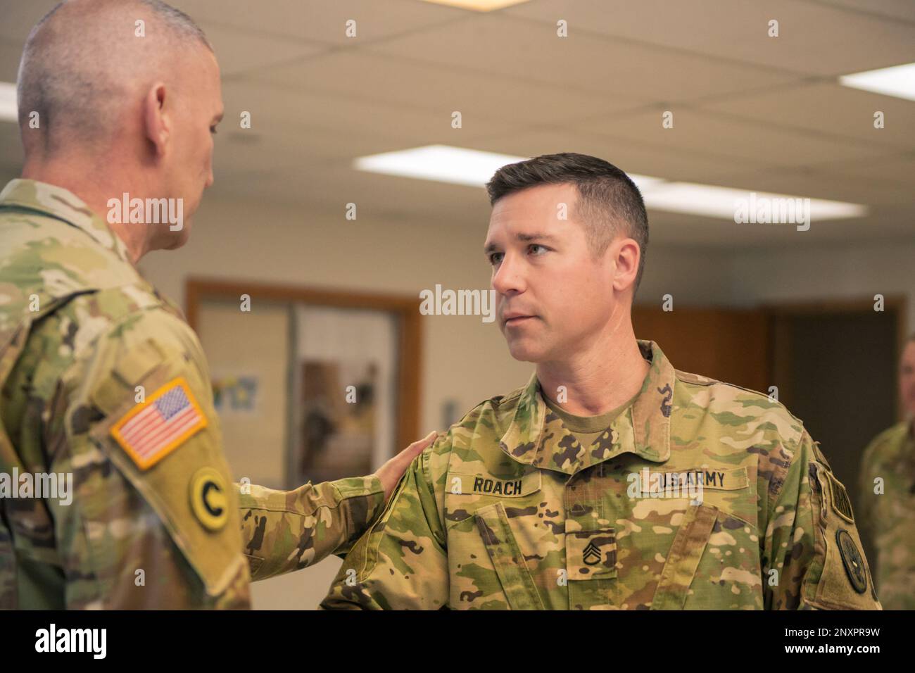 U.S. Army Staff Sgt. Michael Roach of the 84th Civil Support Team ...